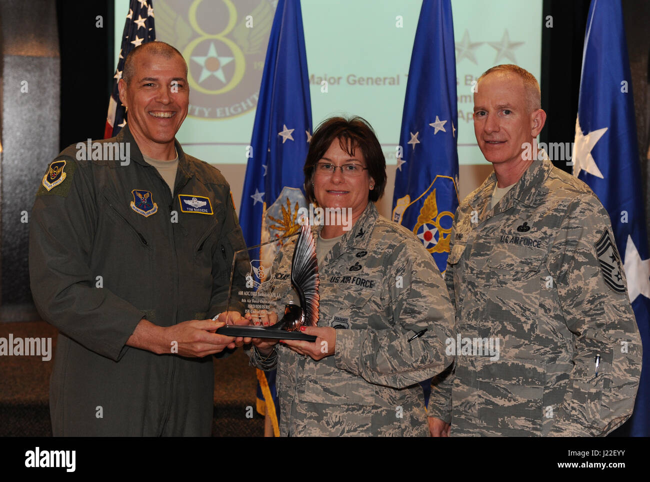 The 608th Air Operations Center ISR Division is recognized as the 2016 ...