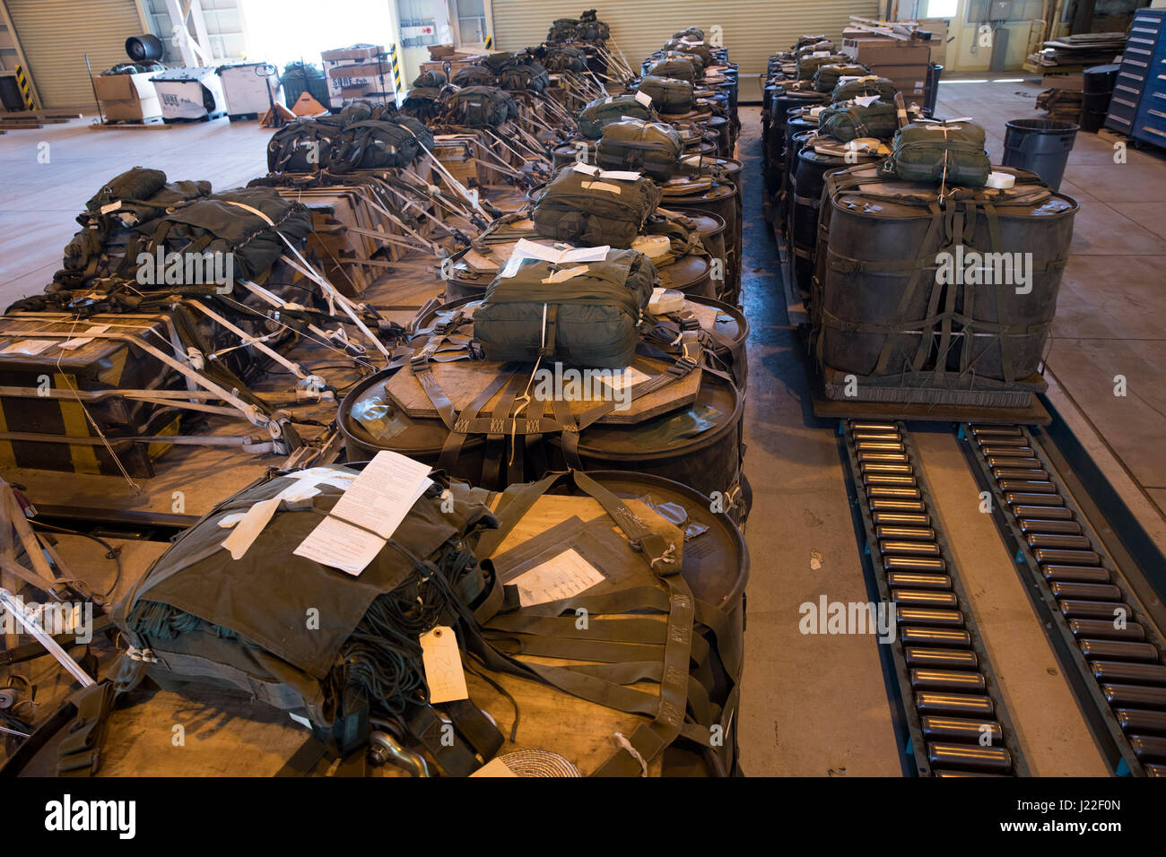 Containerized Delivery System Bundles are assembled by riggers with the ...