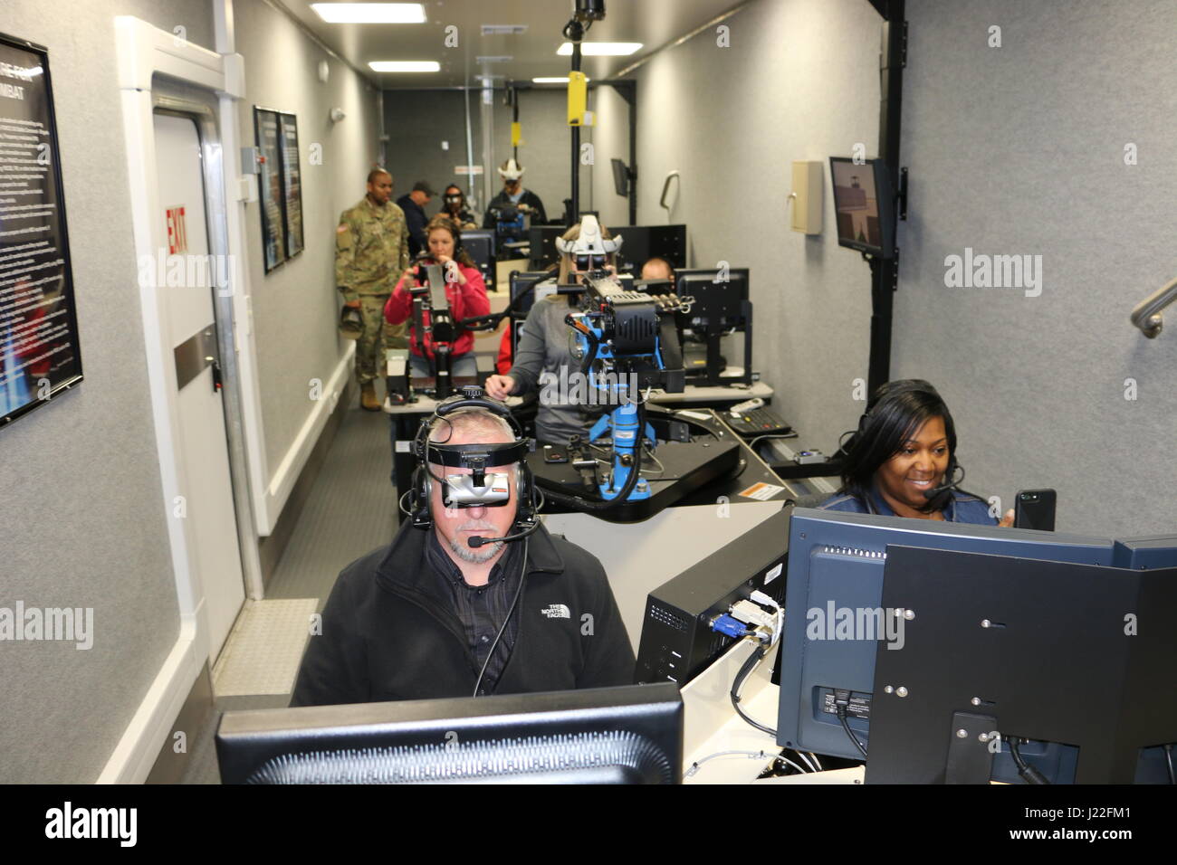 Educators from Kent and Sussex County use the Virtual Convoy Operations ...