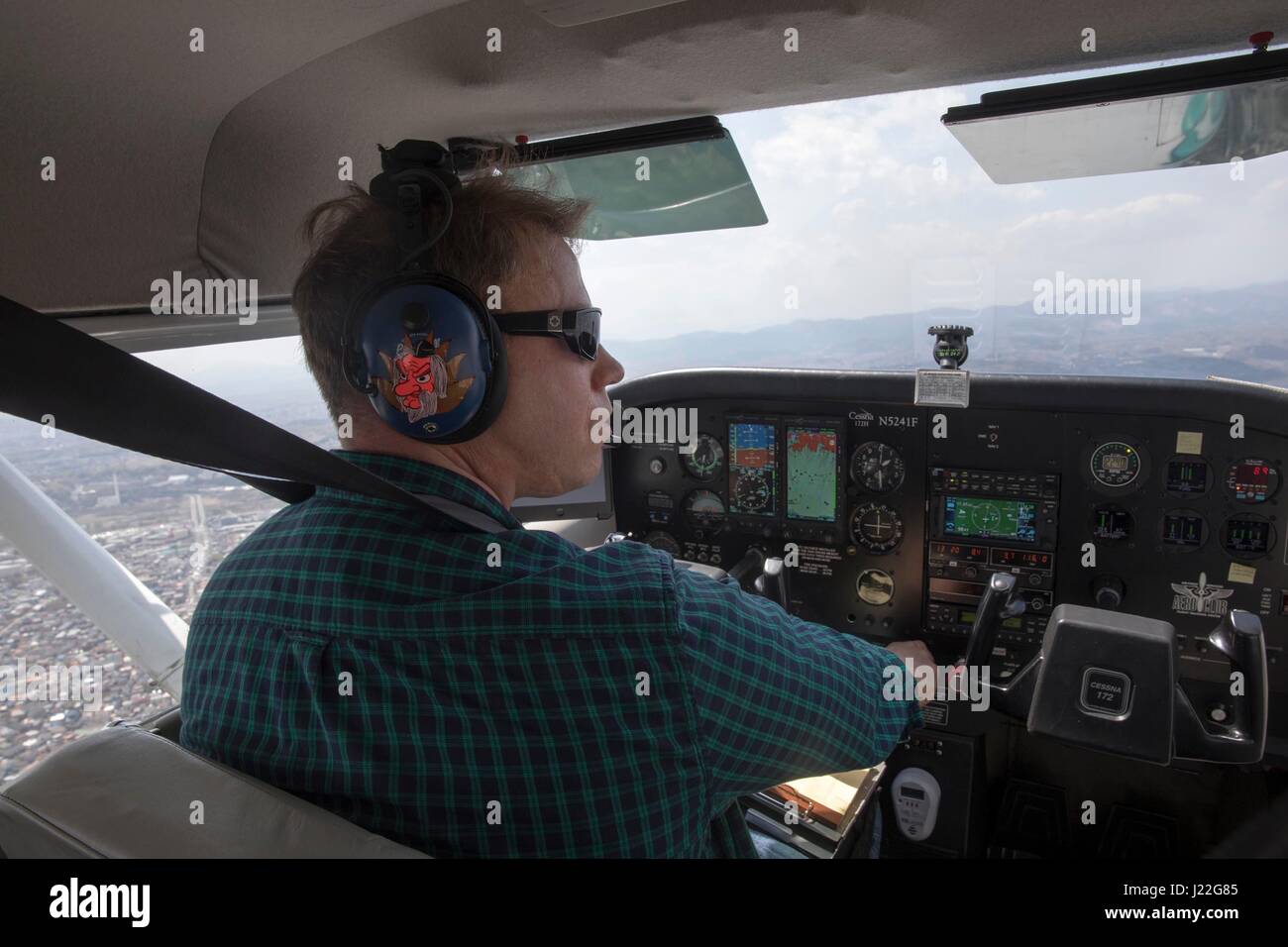 Civilian pilot from flight hi-res stock photography and images - Alamy