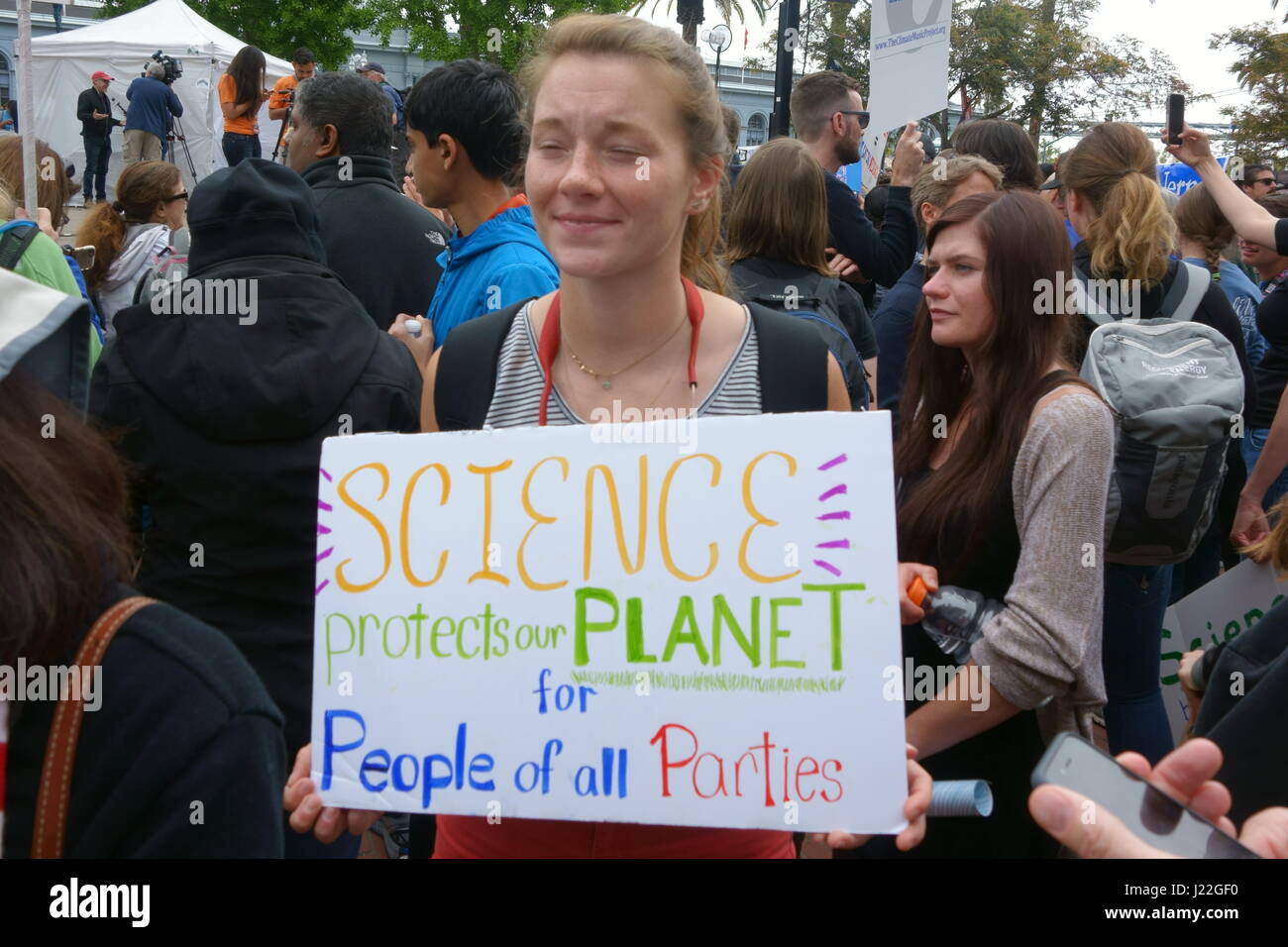 San francisco protest hi-res stock photography and images - Alamy
