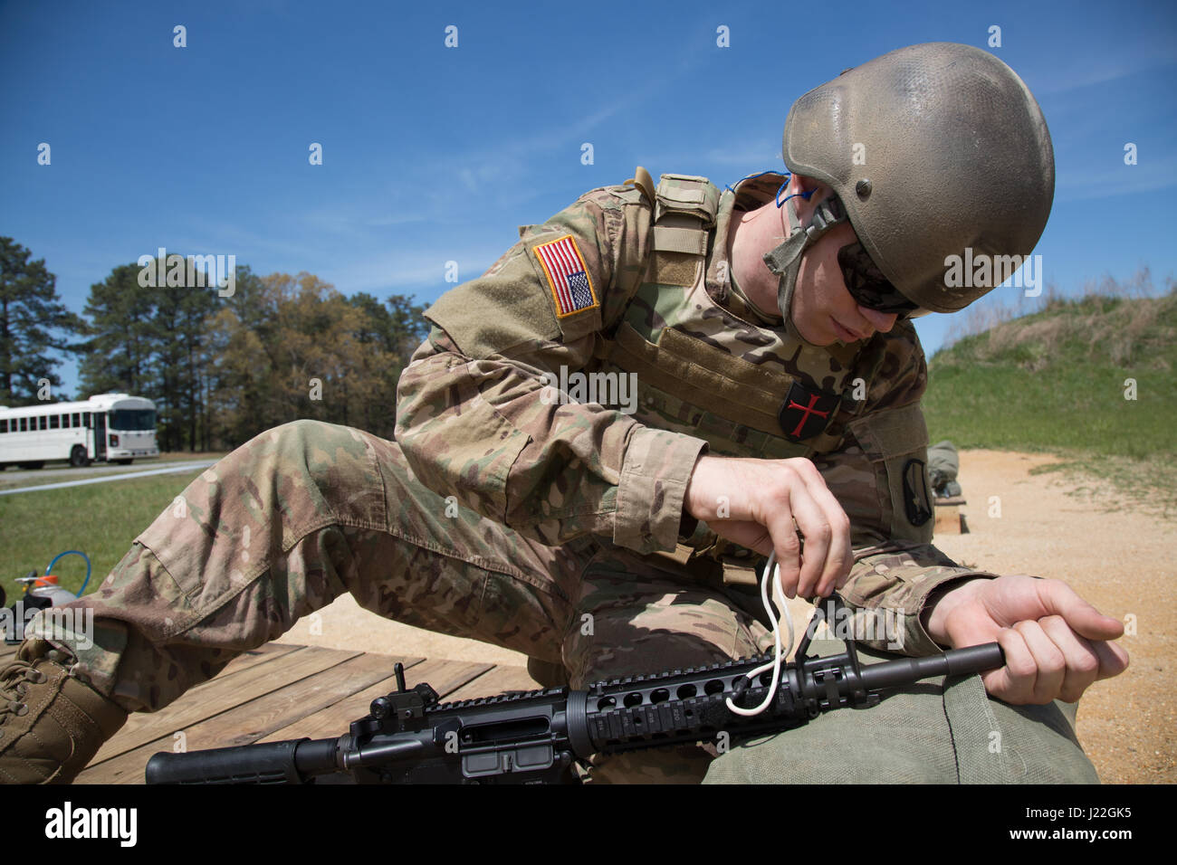 U.S. Army Pfc. Jordan Buck, a Combat Documentation/ Production ...