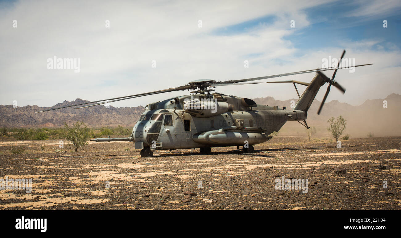 A CH-53E Super Stallion from Marine Heavy Helicopter Squadron 466 ...