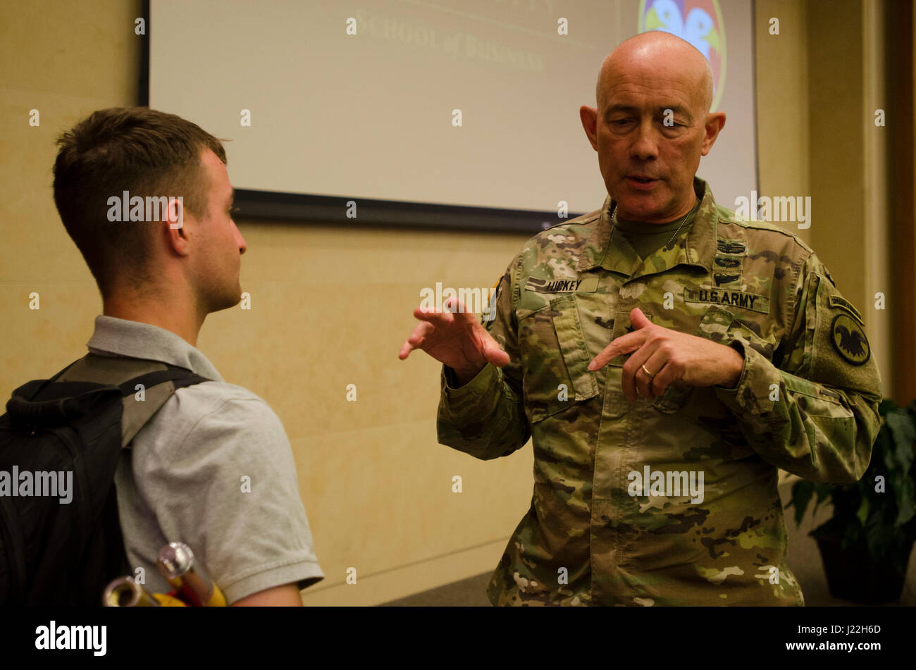 Lt. Gen. Charles D. Luckey, Chief, Army Reserve & Commanding General, U ...