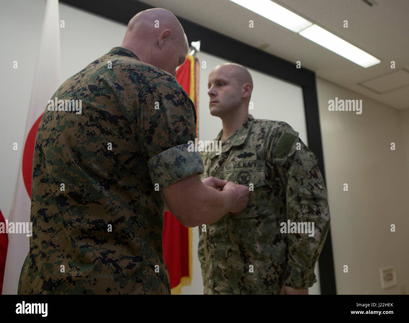 U.S Navy Petty Officer 1st Class Cole Tankersley, the maintenance chief ...