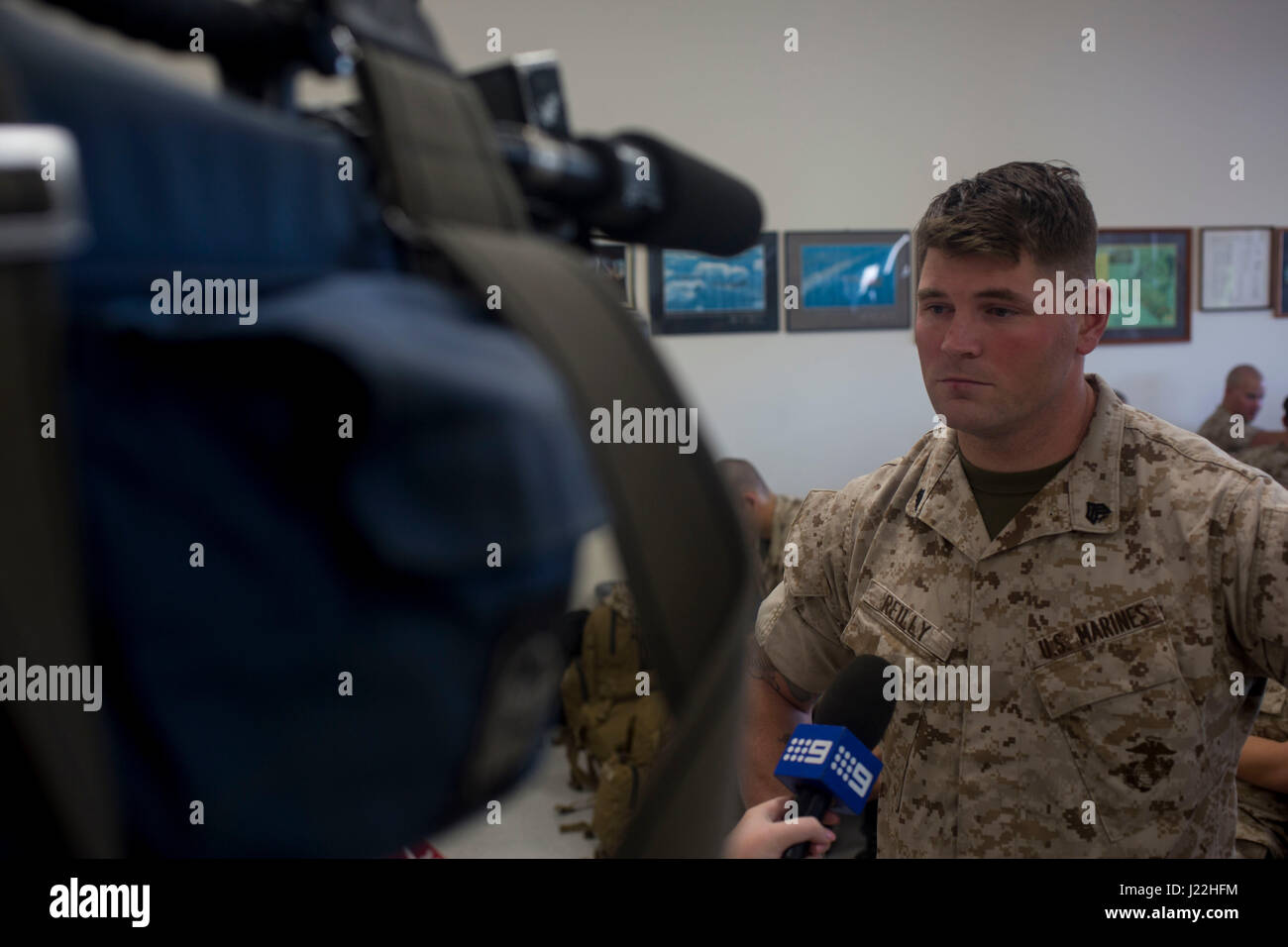ROYAL AUSTRALIAN AIR FORCE BASE, Darwin -- U.S. Marine Sgt. Daniel ...