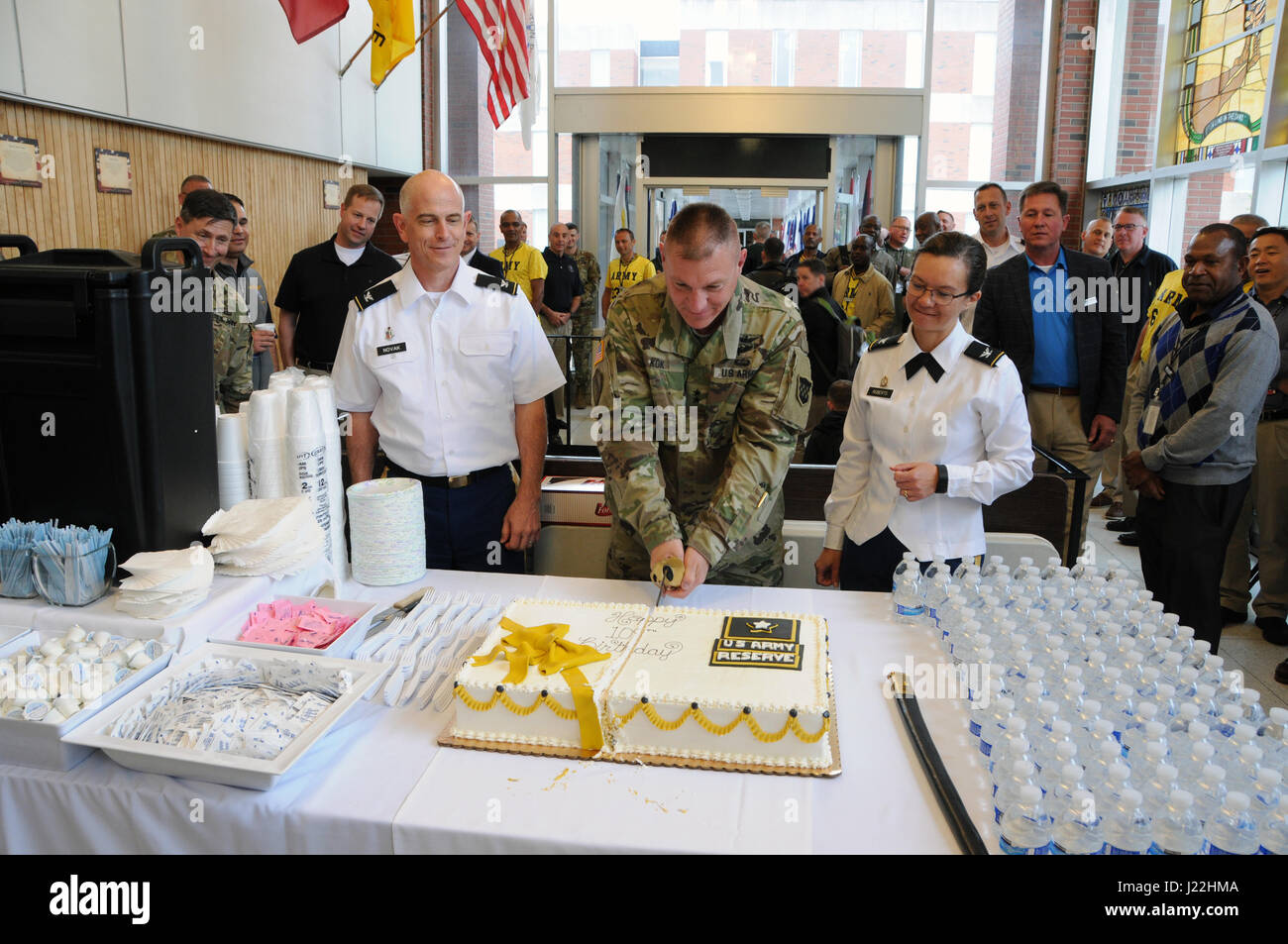 Maj. Gen. Troy D. Kok, commanding general for the U.S. Army Reserve’s ...