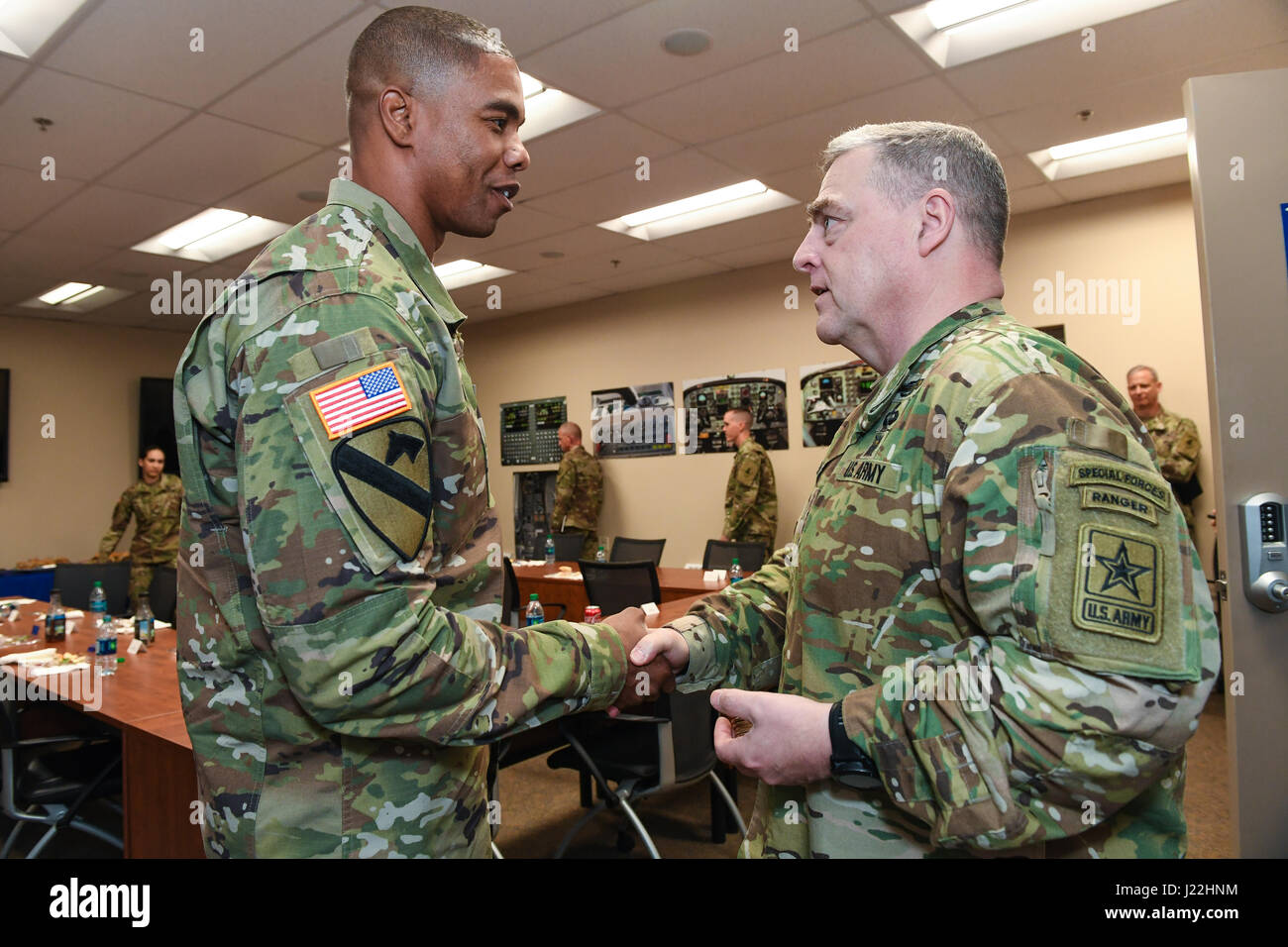 U.S. Army Chief of Staff Gen. Mark A. Milley visits Network Enterprise ...