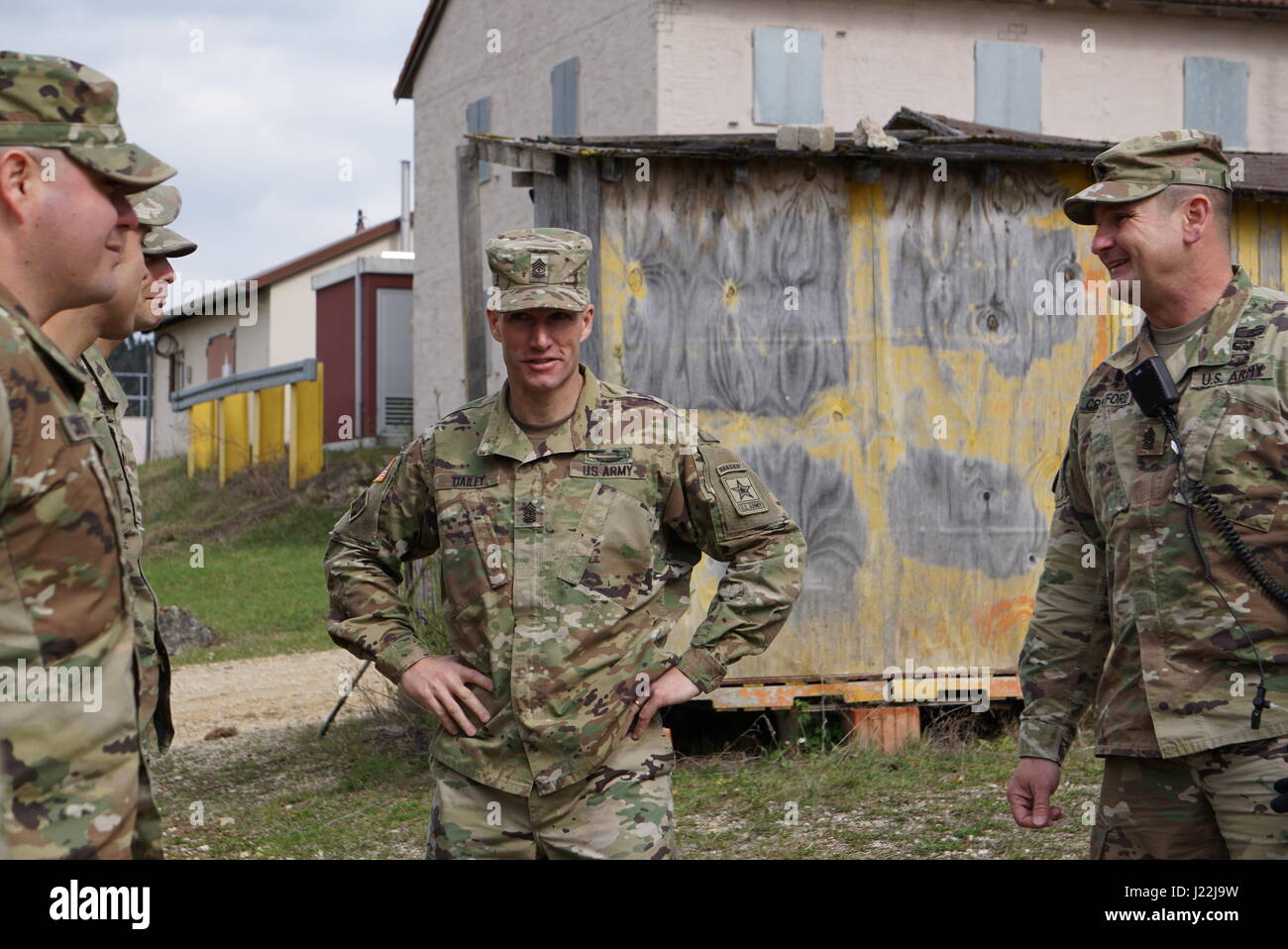 U.S. Army Command Sgt. Major Daniel A. Dailey, 15th Sergeant Major of ...