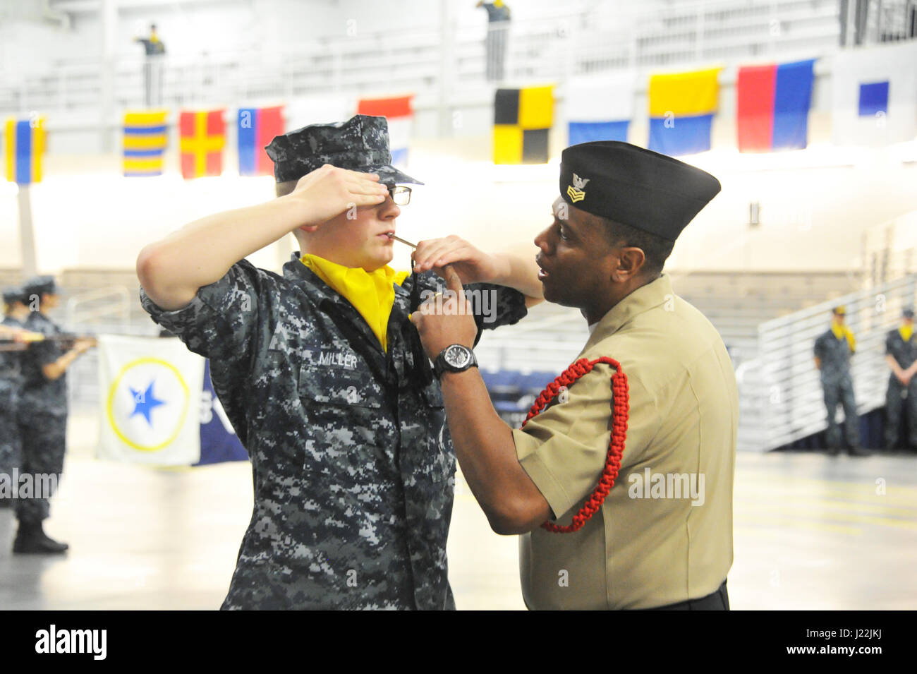 Navy boot camp graduation hi-res stock photography and images - Alamy