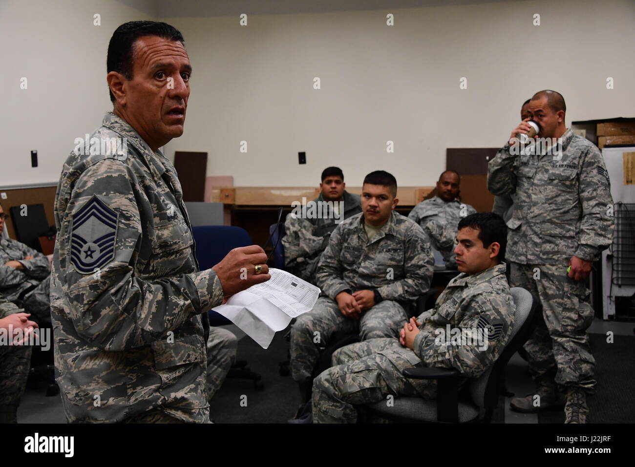 U.S. Air National Guard member and chief of maintenance for the 146th ...