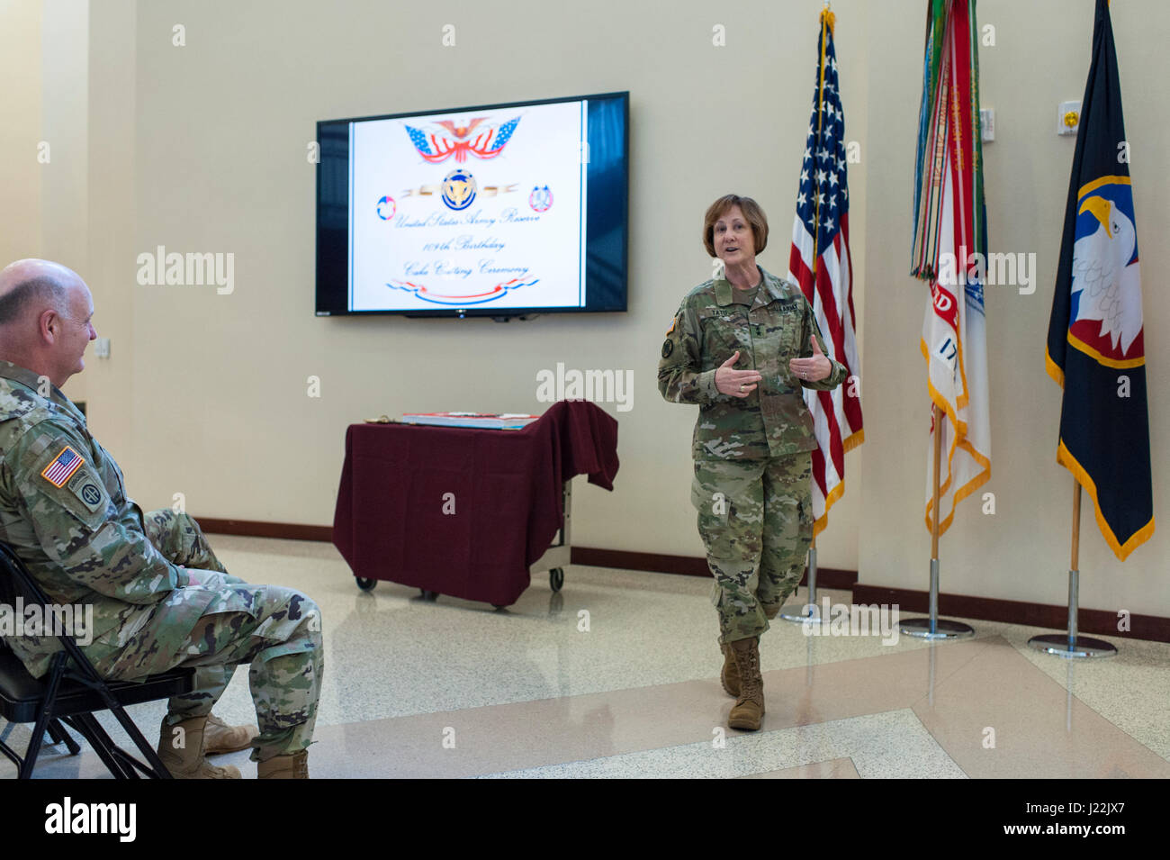 Maj. Gen. Megan P. Tatu, U.S. Army Reserve Command chief of staff ...