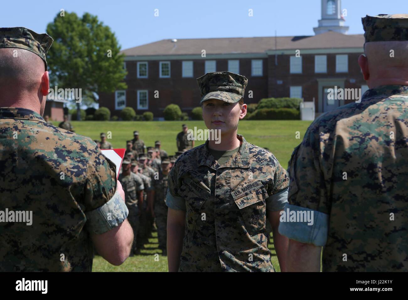 U.S. Marine Corps Sgt. Jennifer M. Arnett, Combat Logistics Battalion ...