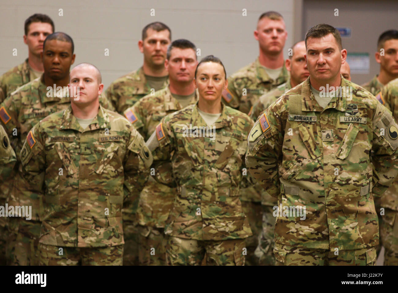 Family and friends gathered to honor the Soldiers of Company G, 1st ...