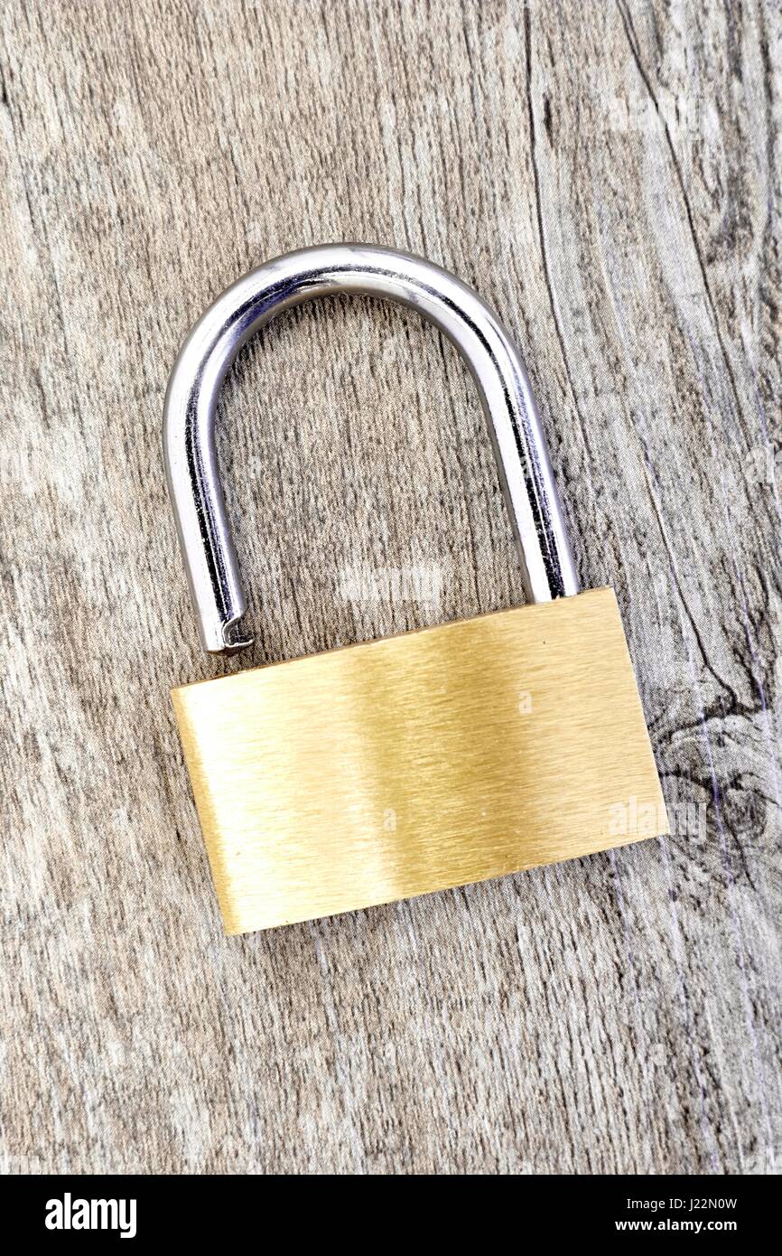 A studio photo of a security padlock Stock Photo - Alamy