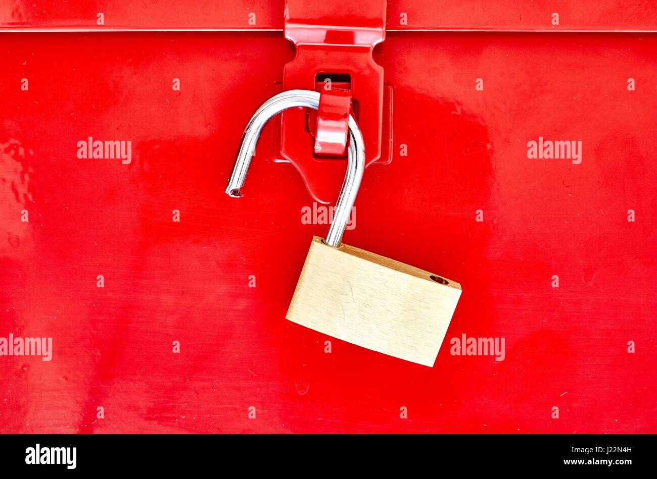 A studio photo of a security padlock Stock Photo - Alamy
