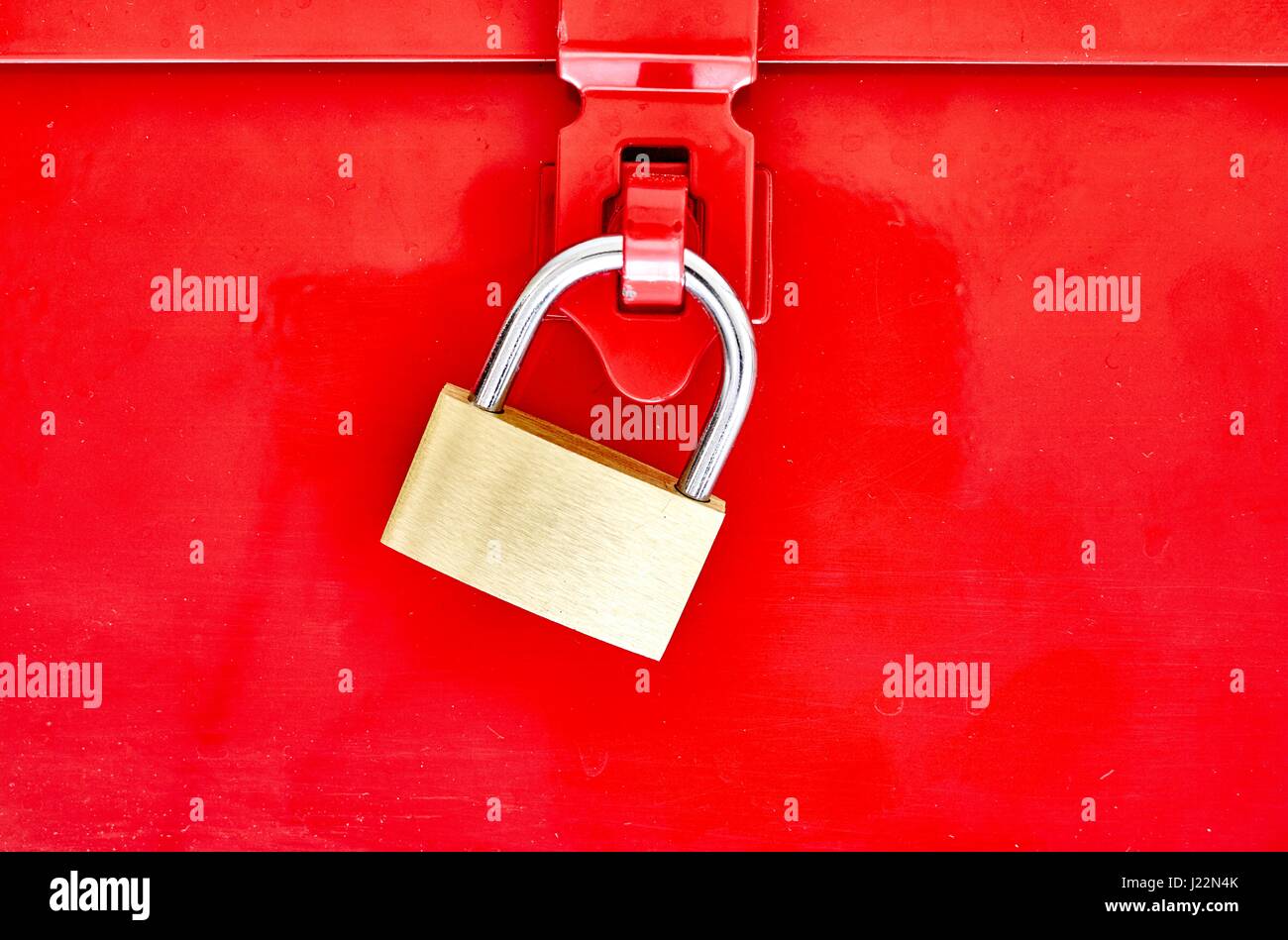 A studio photo of a security padlock Stock Photo - Alamy