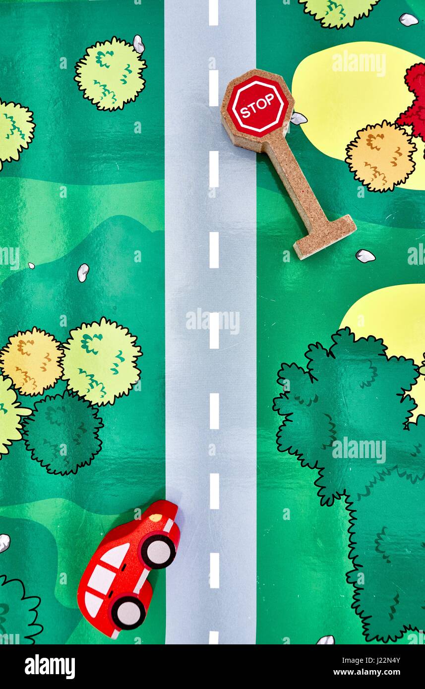 A studio photo of a childs toy play zone Stock Photo - Alamy