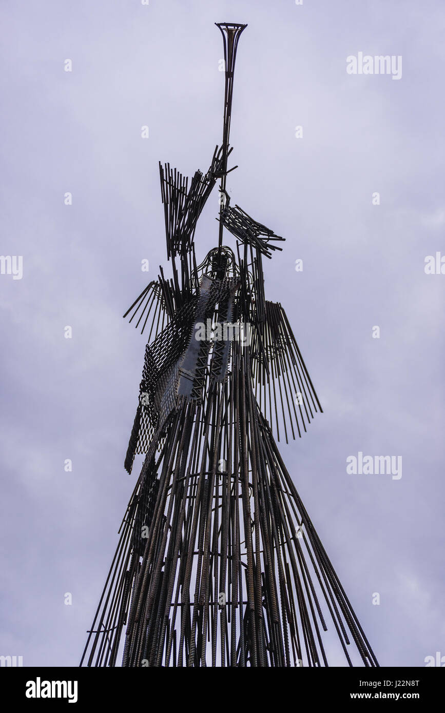 Chernobyl memorial angel statue hi-res stock photography and images - Alamy