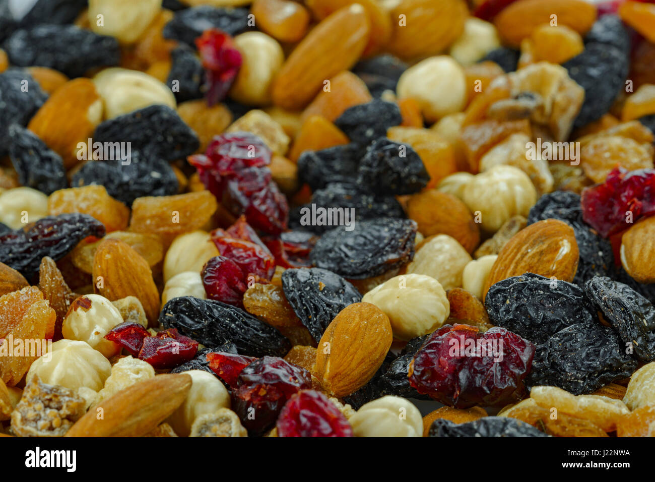Dried Healthy Foods Stock Photo - Alamy