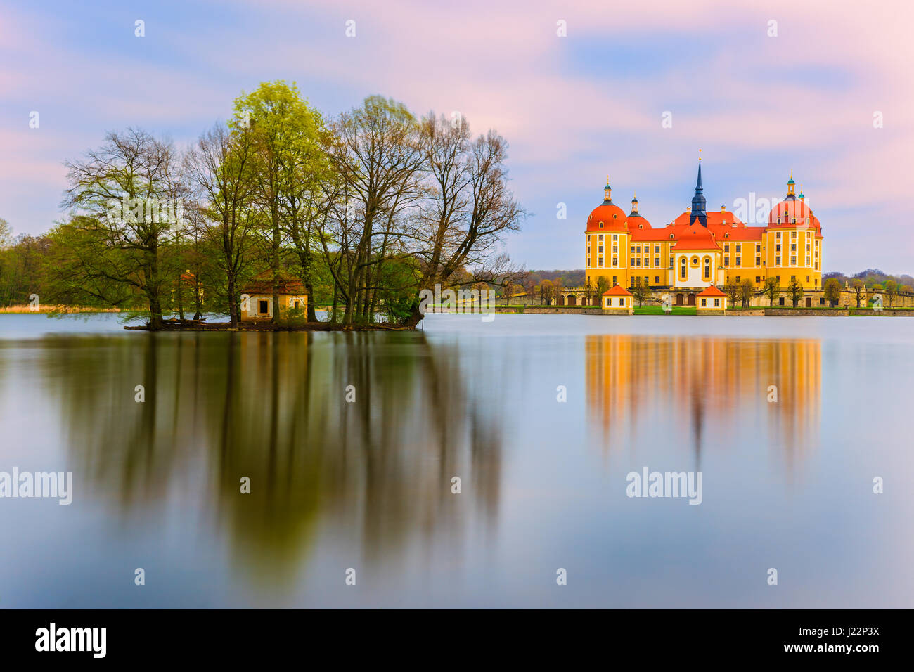 Moritzburg Castle (German: Schloss Moritzburg) or Moritzburg Palace is ...