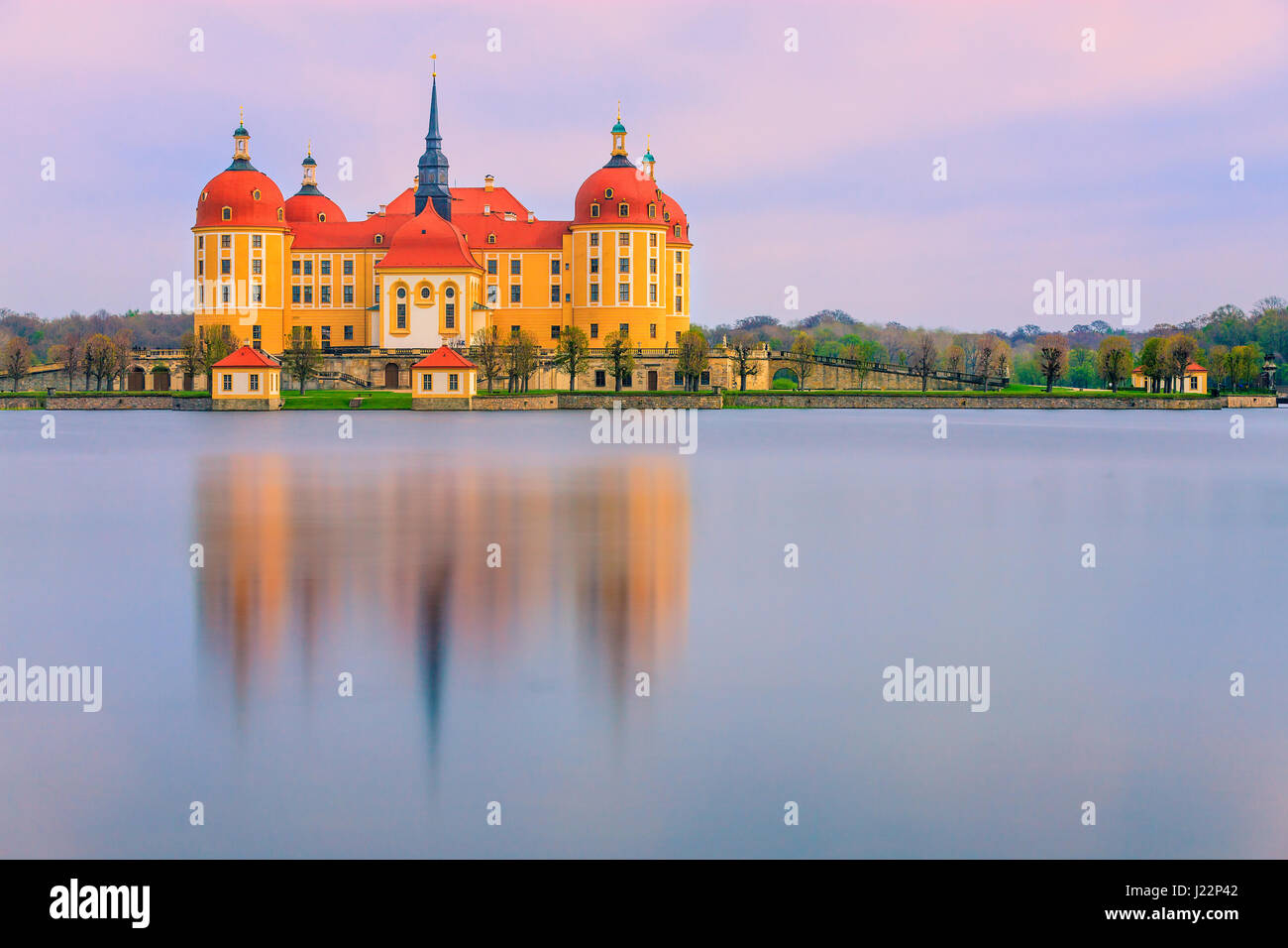Moritzburg Castle (German: Schloss Moritzburg) or Moritzburg Palace is ...