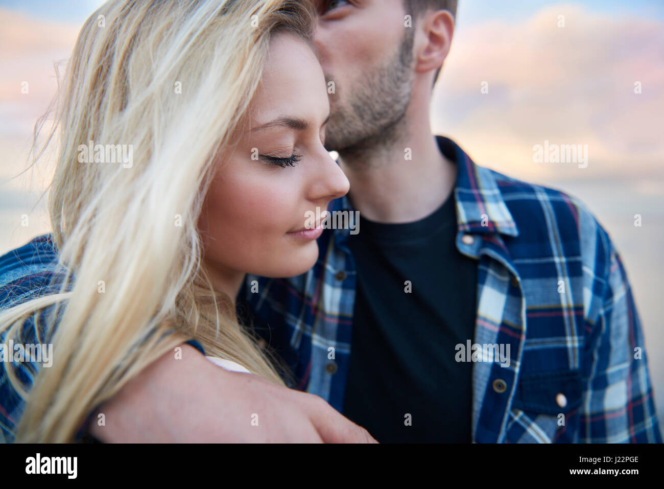 Kiss full of love for my sweetheart Stock Photo - Alamy