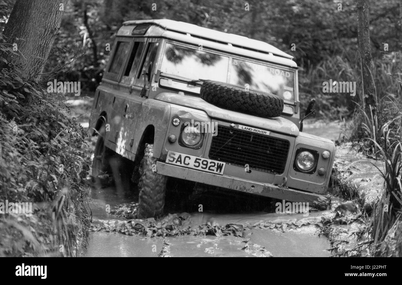 1980 Land Rover V8 Stock Photo - Alamy