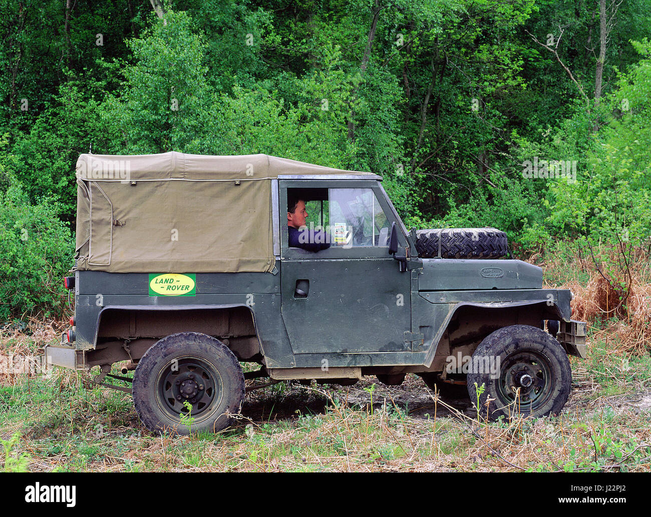 1974 Land Rover military lightweight Stock Photo - Alamy