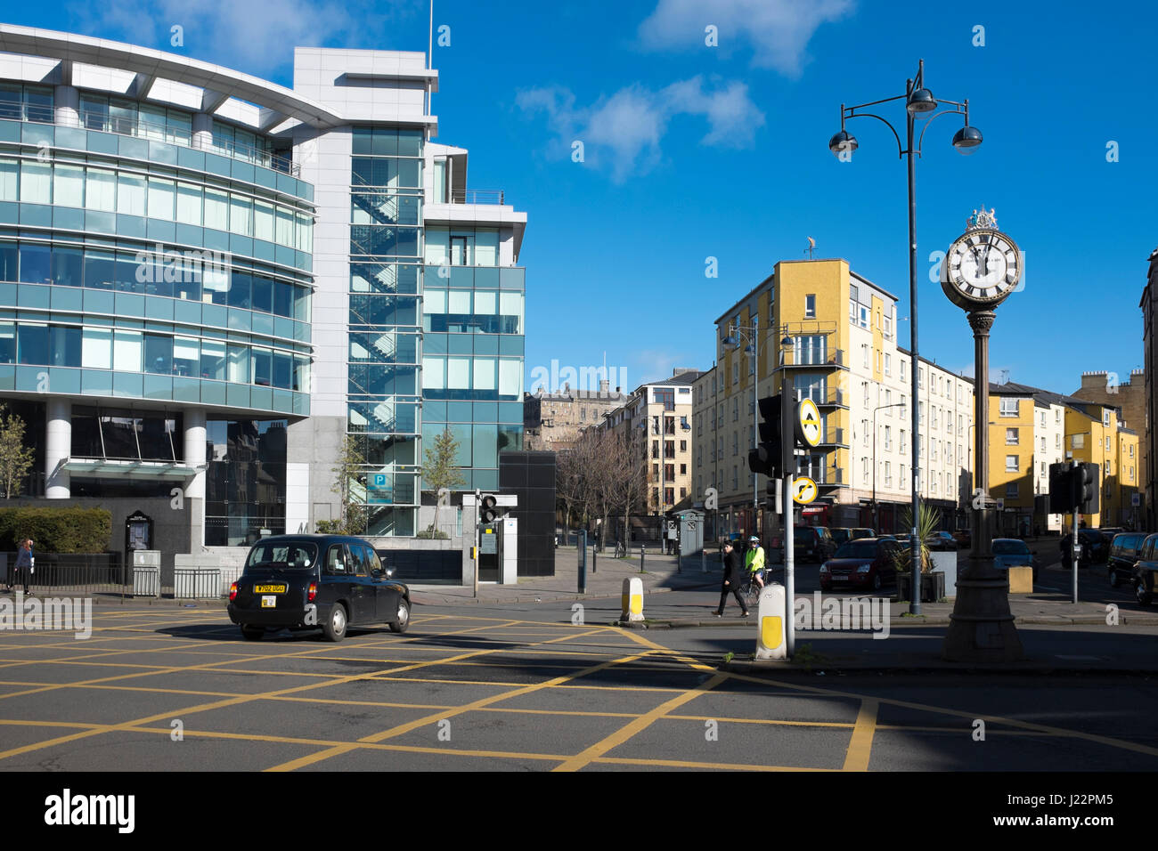 Road markings and junction High Resolution Stock Photography and Images ...