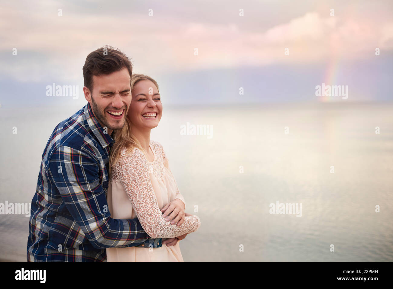Love and having fun with loving person Stock Photo - Alamy