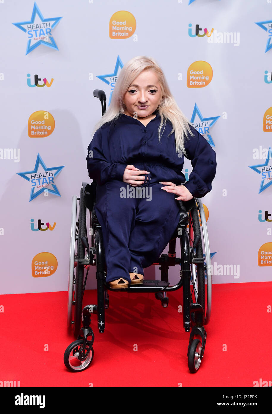 Samantha Renke attending Good Morning Britain's Health Star Awards ...