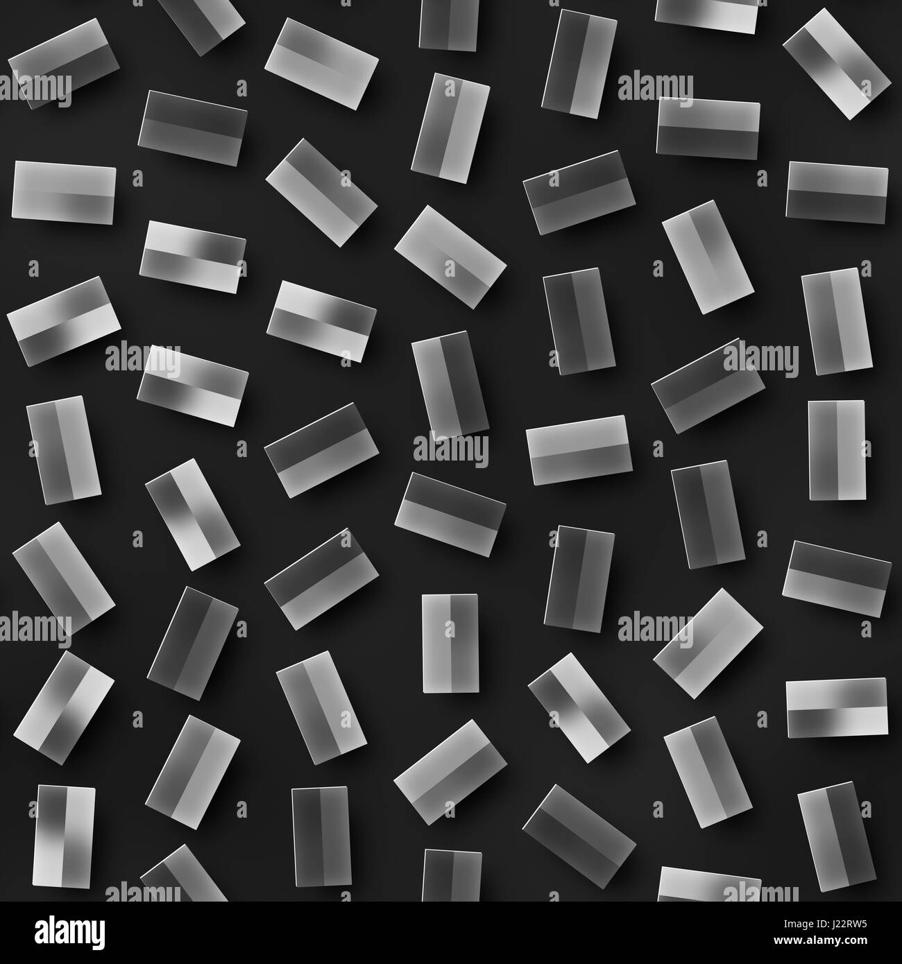 Scattered Geometric Shaded Shapes. Abstract Background Design. Stylish ...