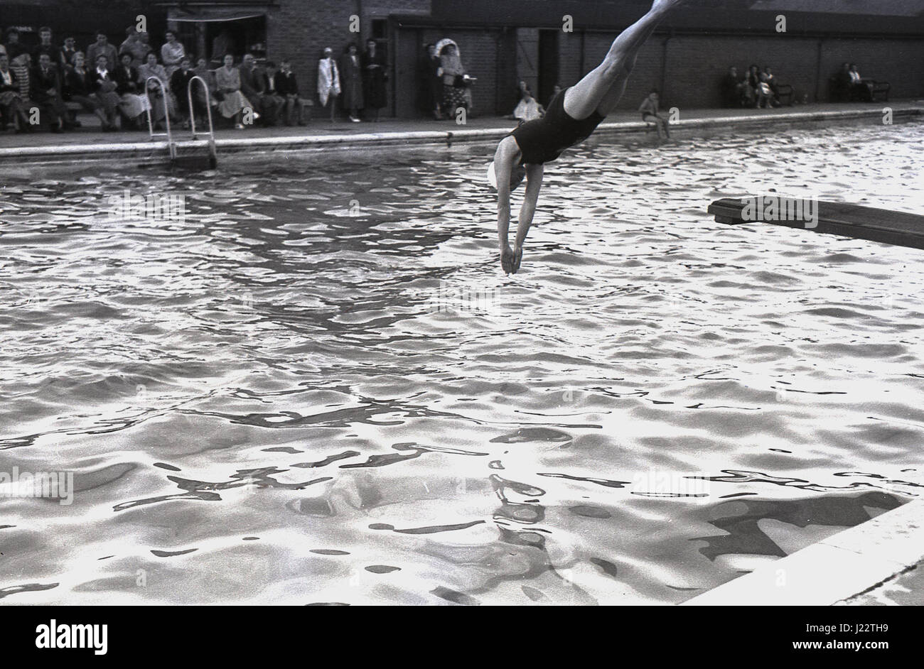 1950s Swimming Pool High Resolution Stock Photography and Images - Alamy