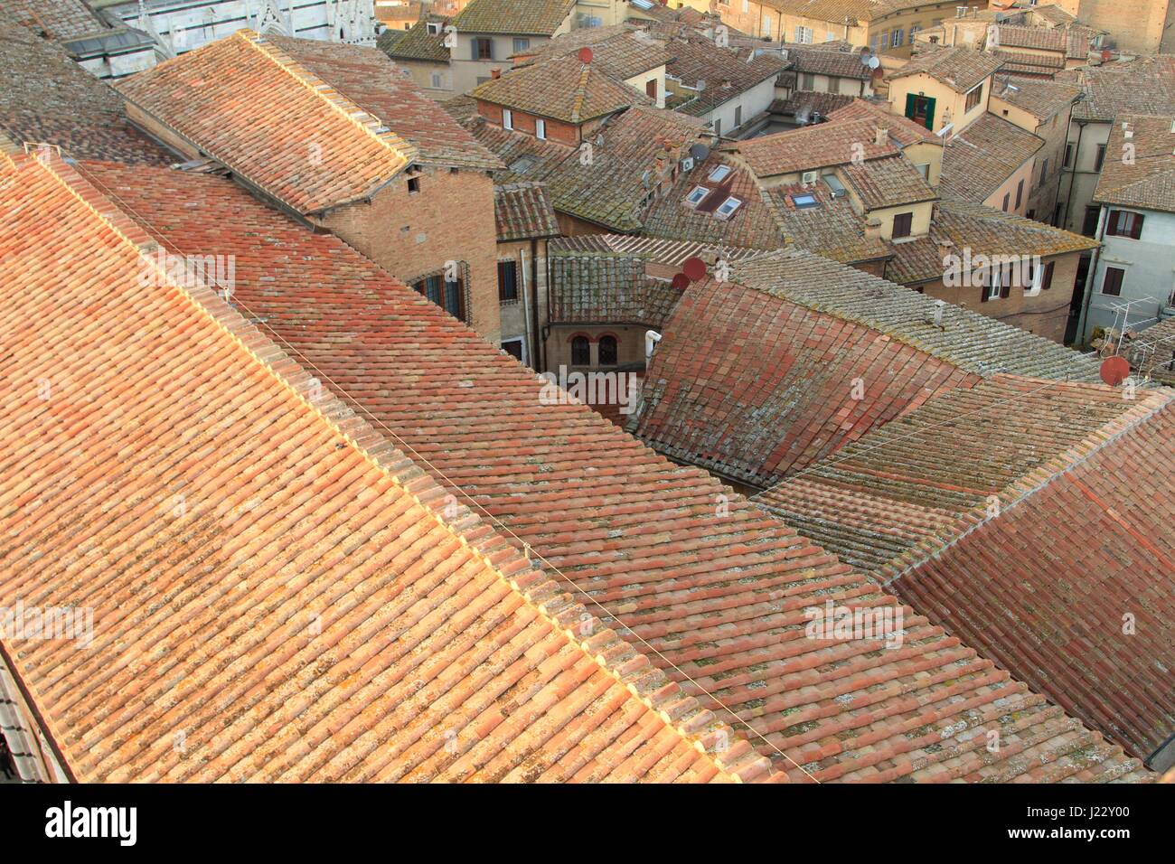 Rooftops of Siena, Italy Stock Photo - Alamy