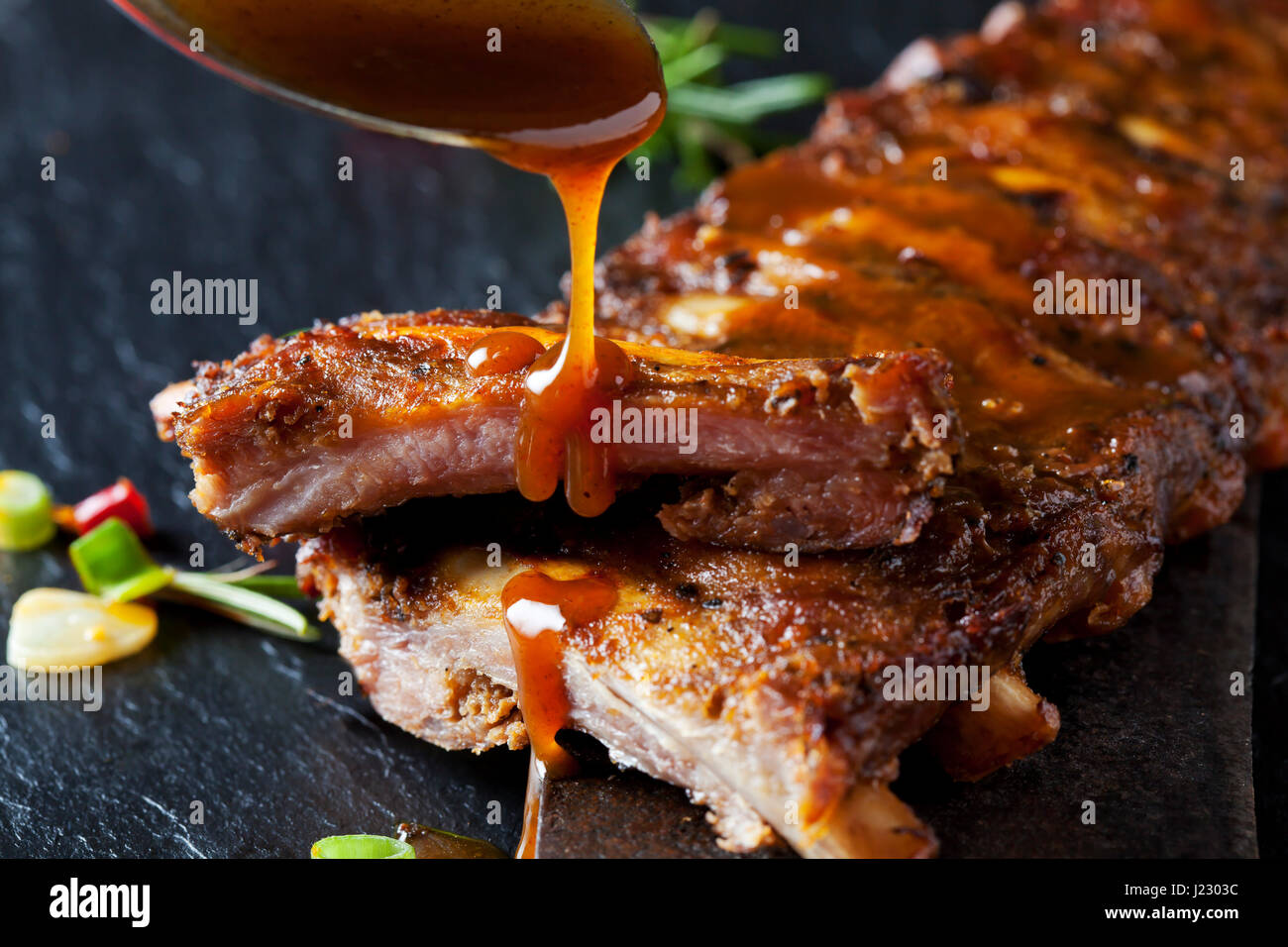 Dripping sauce hi-res stock photography and images - Alamy