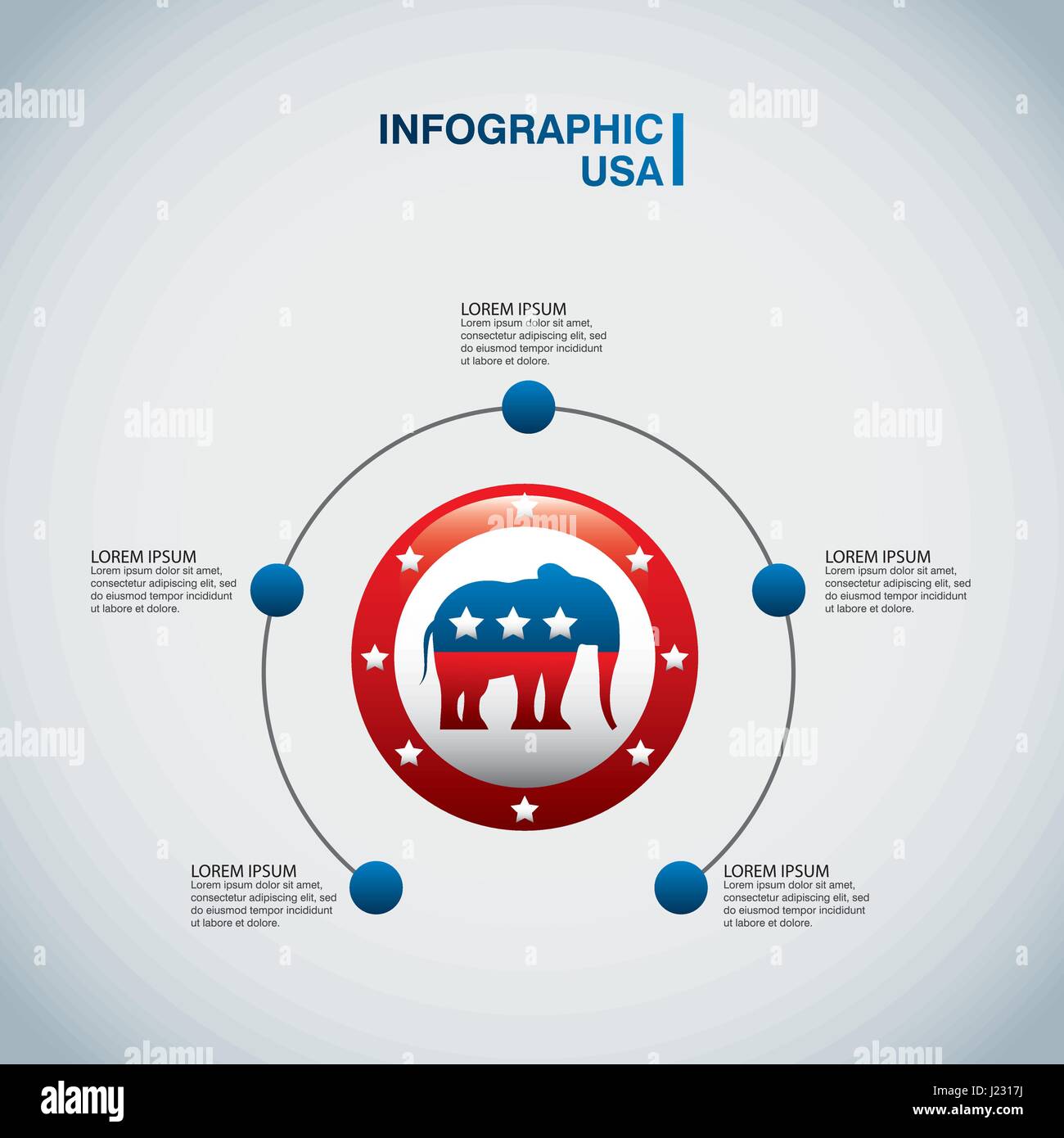 Republican party elephant Stock Vector Images - Alamy