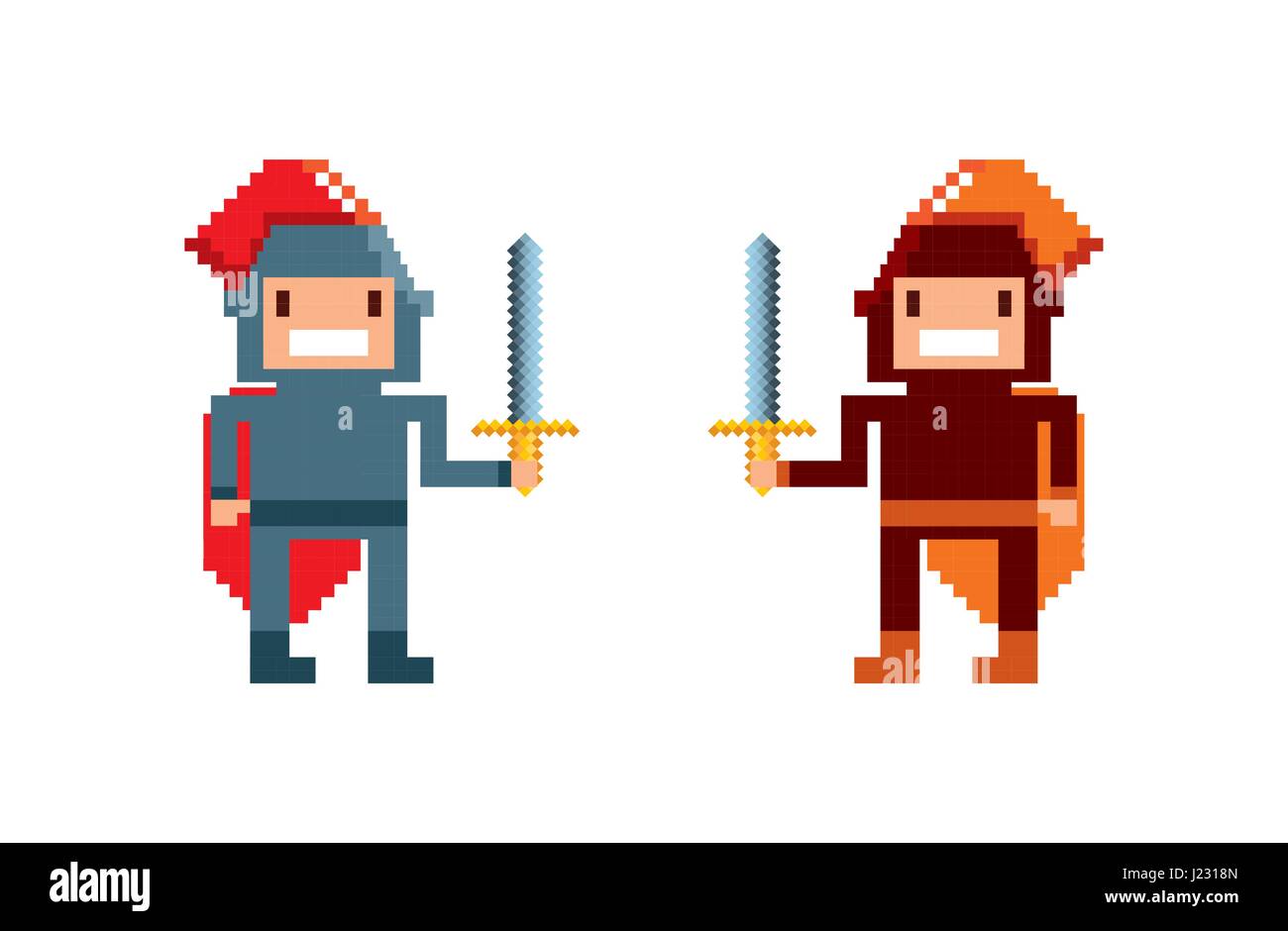 pixelated video game icons Stock Vector Image & Art - Alamy