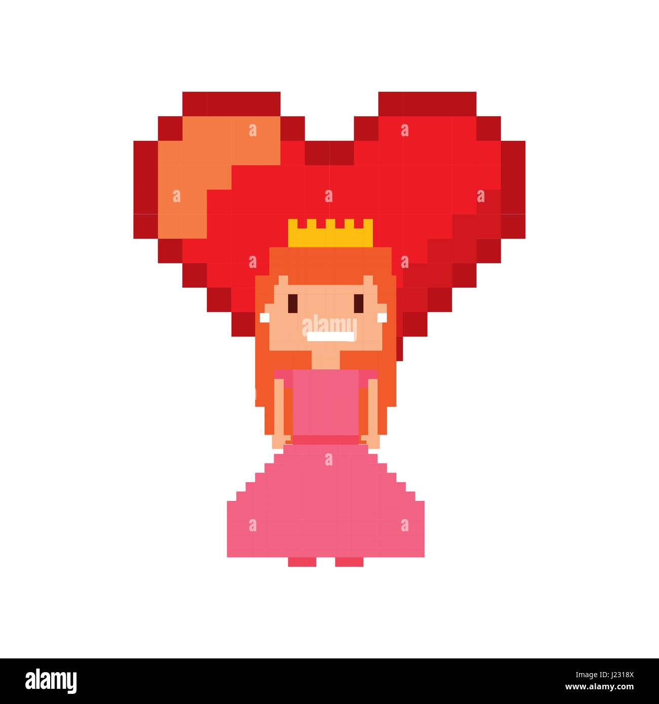 pixelated video game icons Stock Vector Image & Art - Alamy