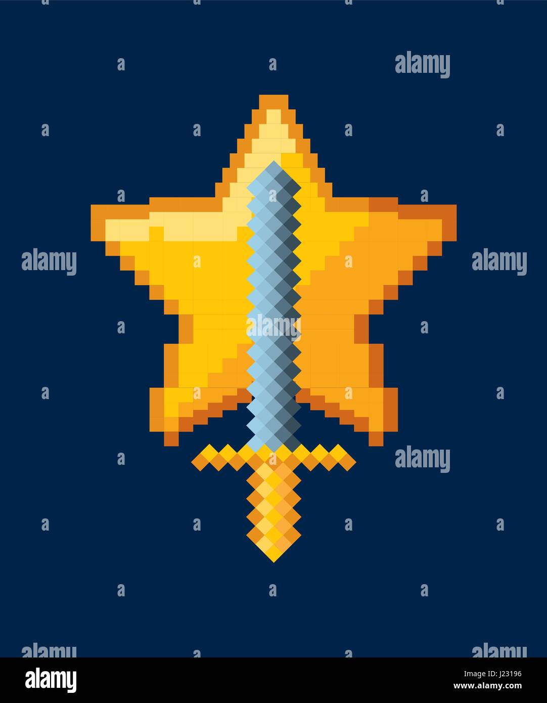 pixelated video game icons Stock Vector Image & Art - Alamy