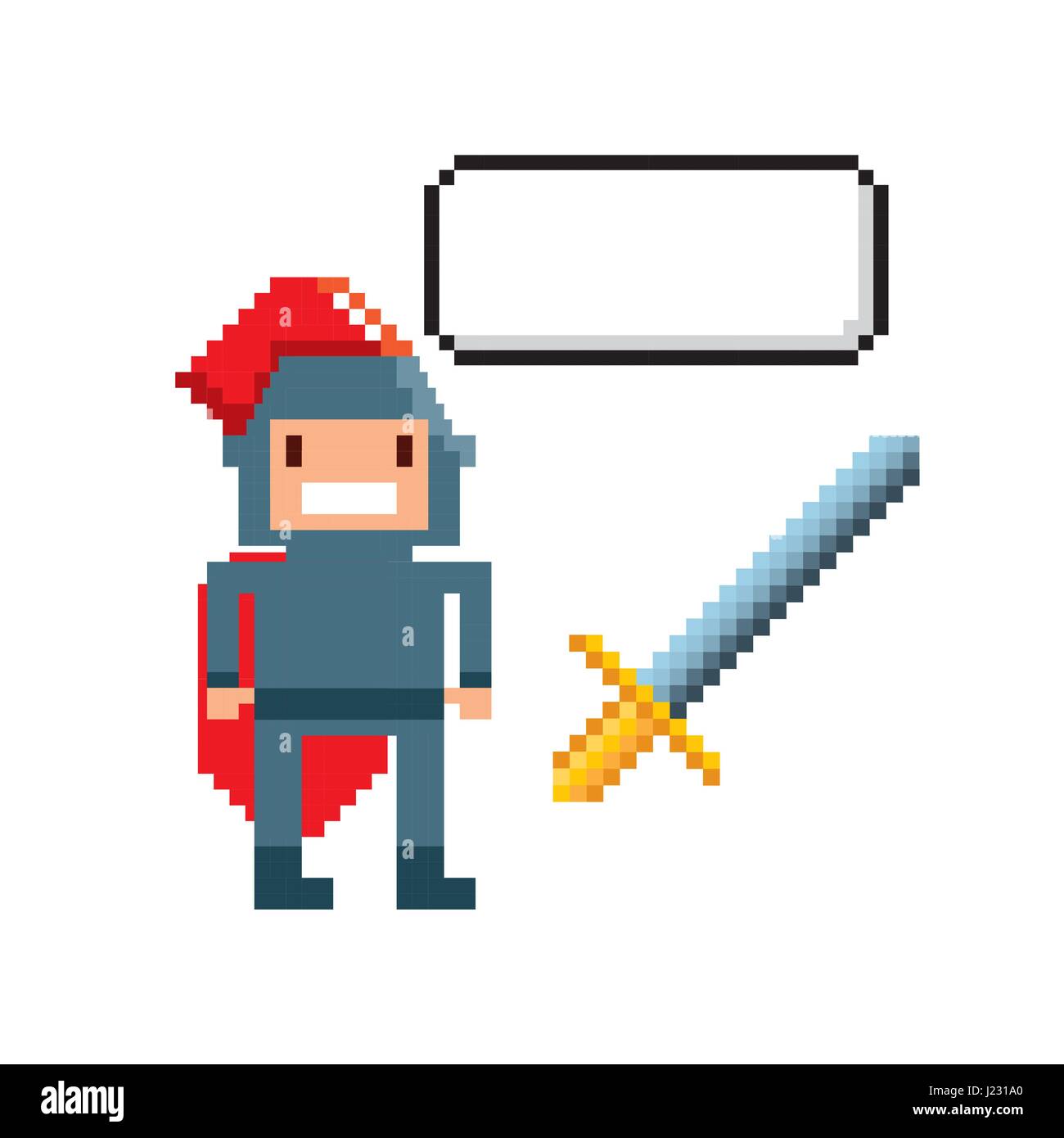pixelated video game icons Stock Vector Image & Art - Alamy