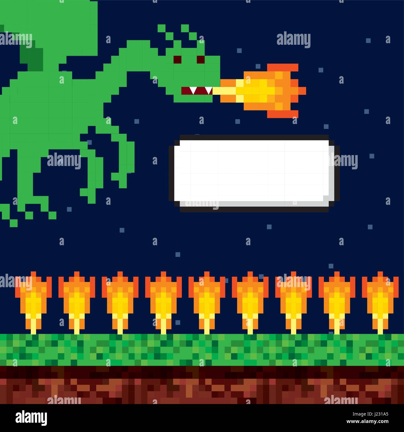 pixelated video game icons Stock Vector Image & Art - Alamy