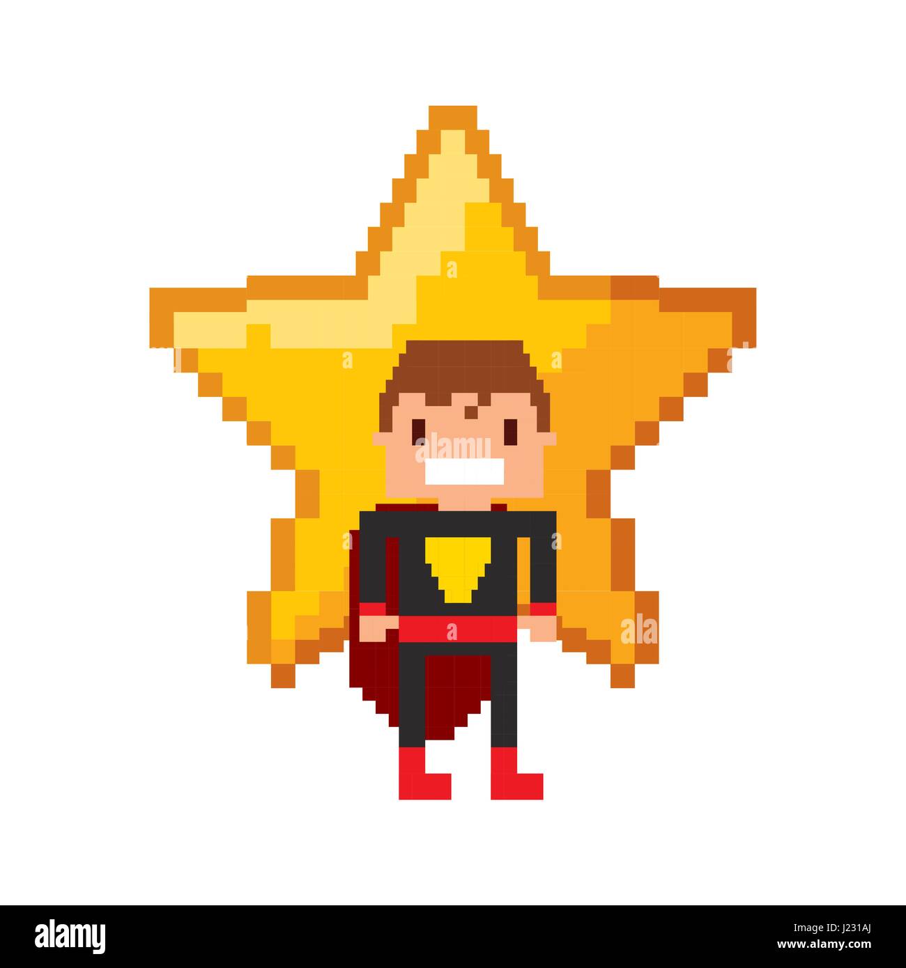 pixelated video game icons Stock Vector Image & Art - Alamy