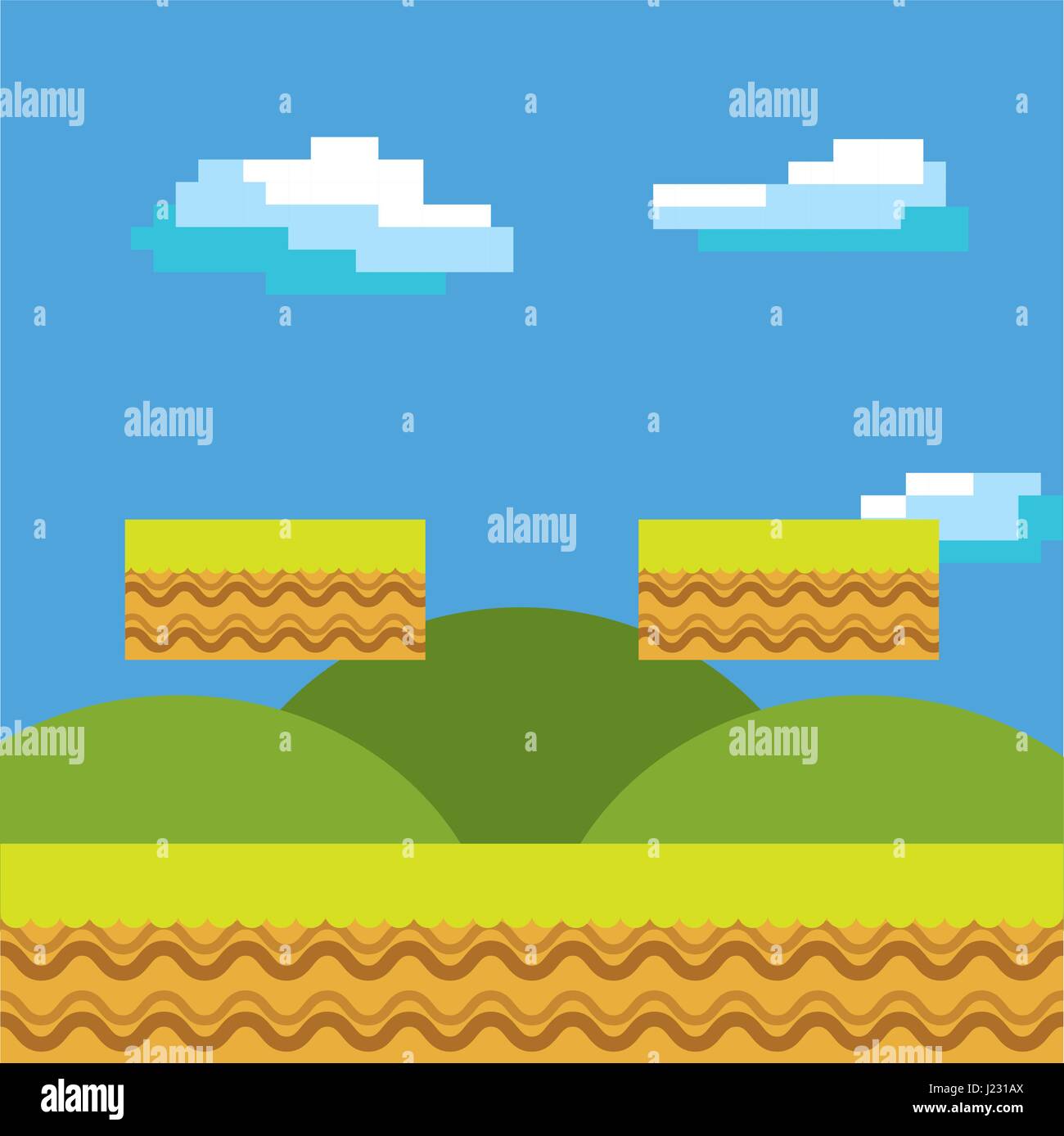 pixelated video game icons Stock Vector Image & Art - Alamy