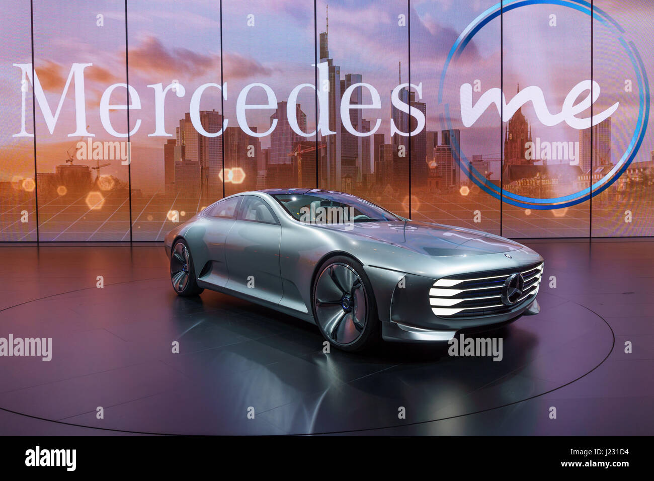 FRANKFURT - SEPTEMBER 23: Mercedes-Benz Concept IAA shown at the 66th ...