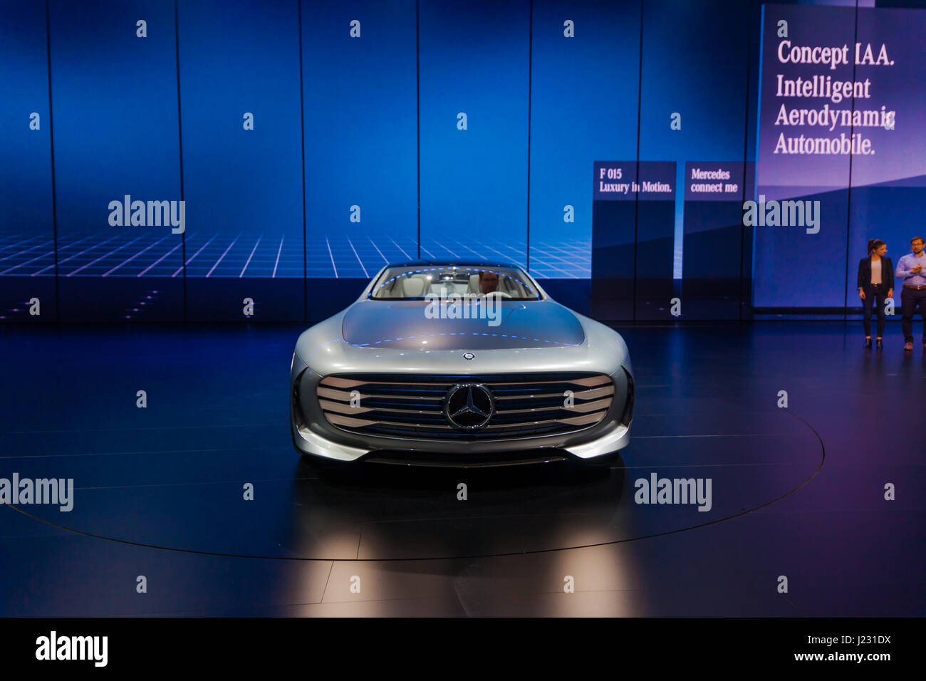 FRANKFURT - SEPTEMBER 23: Mercedes-Benz Concept IAA shown at the 66th ...
