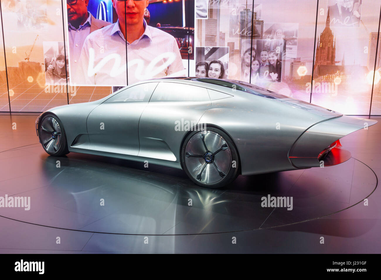 FFRANKFURT - SEPTEMBER 23: The Mercedes-Benz “Concept IAA” (Intelligent ...