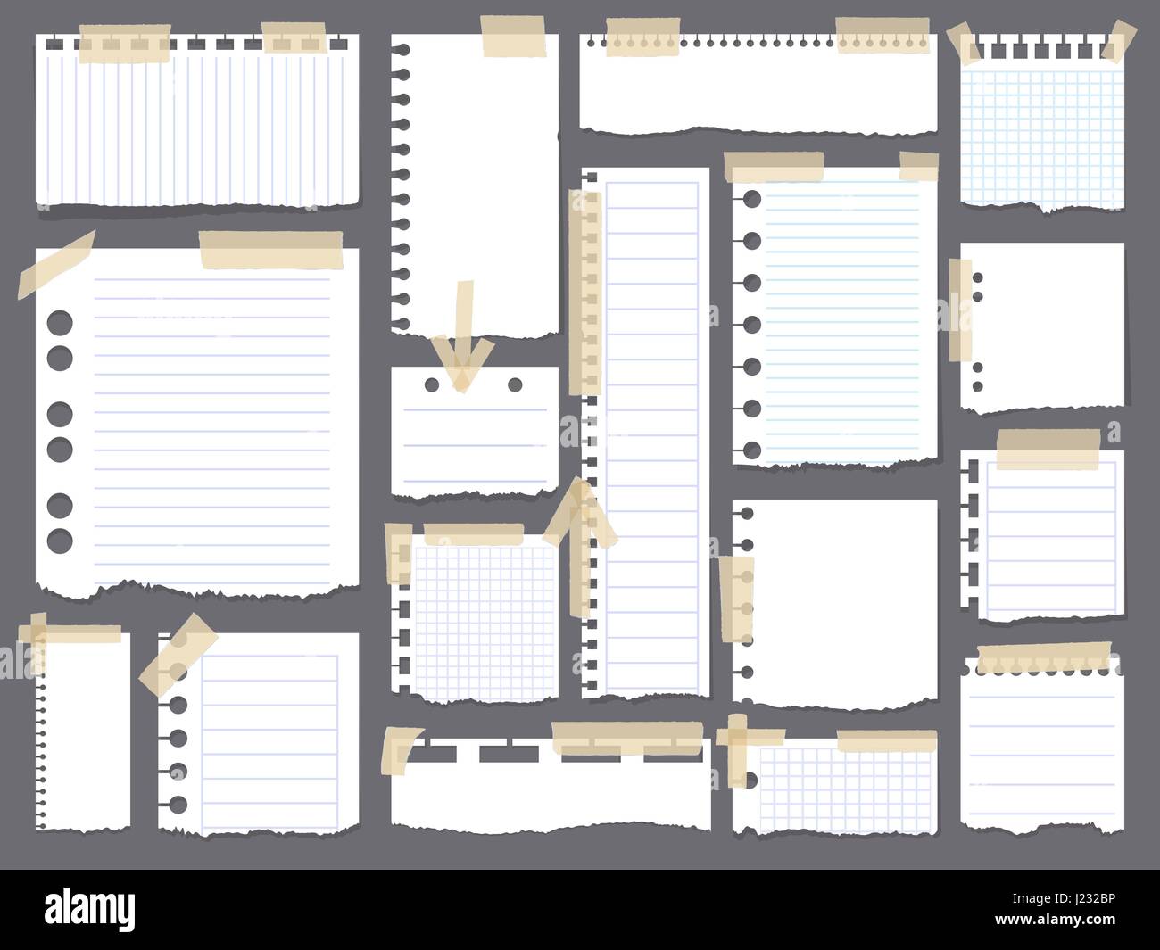 Torn Notebook Page Stock Photos & Torn Notebook Page Stock Images - Alamy