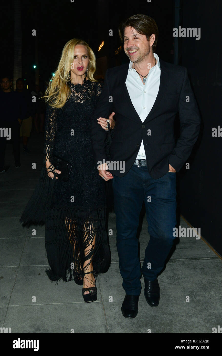 Rachel Zoe and her husband Rodger Berman attending a Dolce & Gabbana ...
