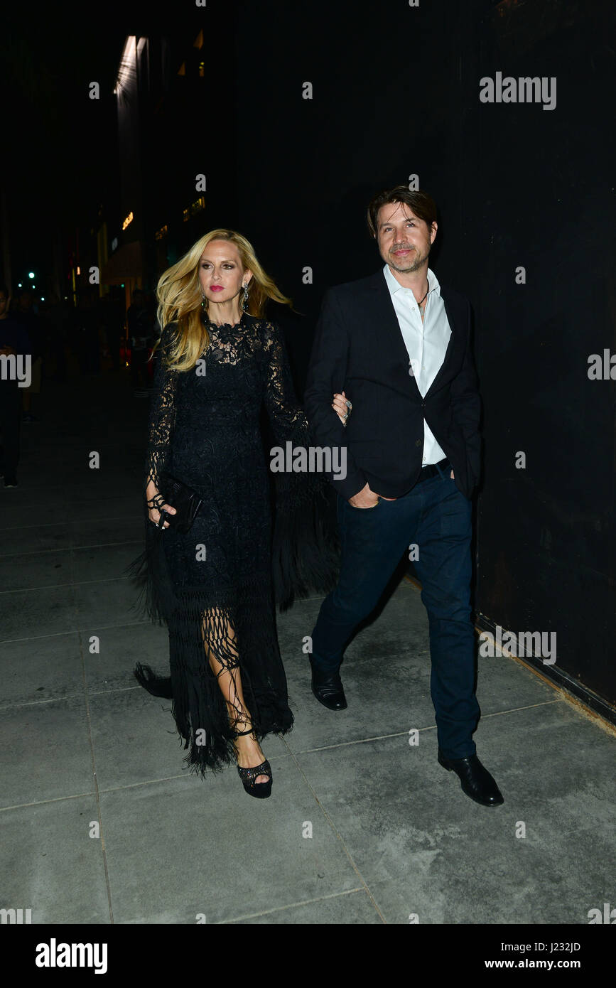 Rachel Zoe and her husband Rodger Berman attending a Dolce & Gabbana ...